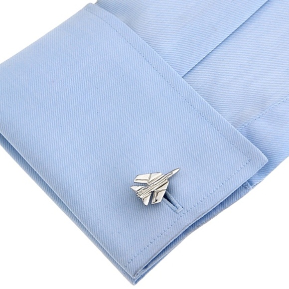Accessories | New Military F16 Fighter Jet Silver Cufflinks | Poshmark